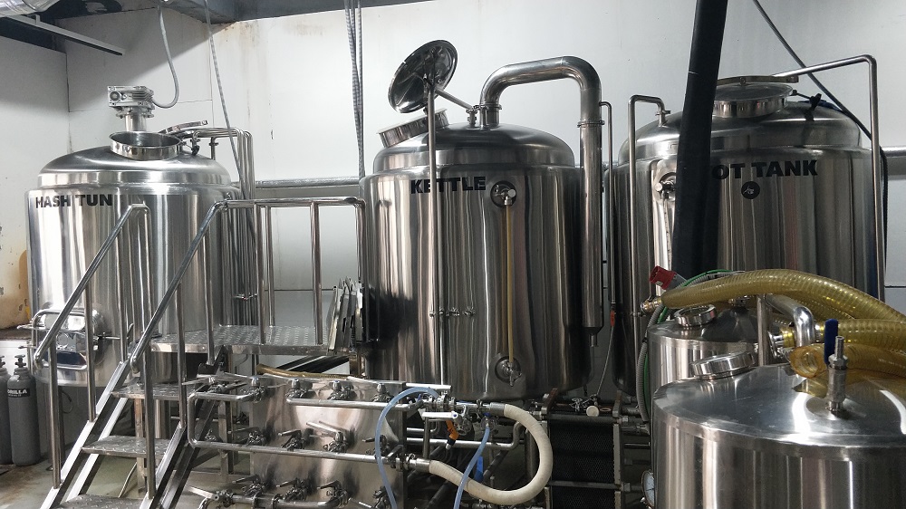 9 years with Gorilla Brewing Co., 3000L brewery solutions | Tiantai® 2-150bbl Brewery Equipment ...